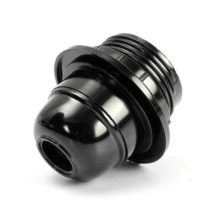 Wholesale E27 Bakelite Lamp Holder - CE Black Socket Ring
