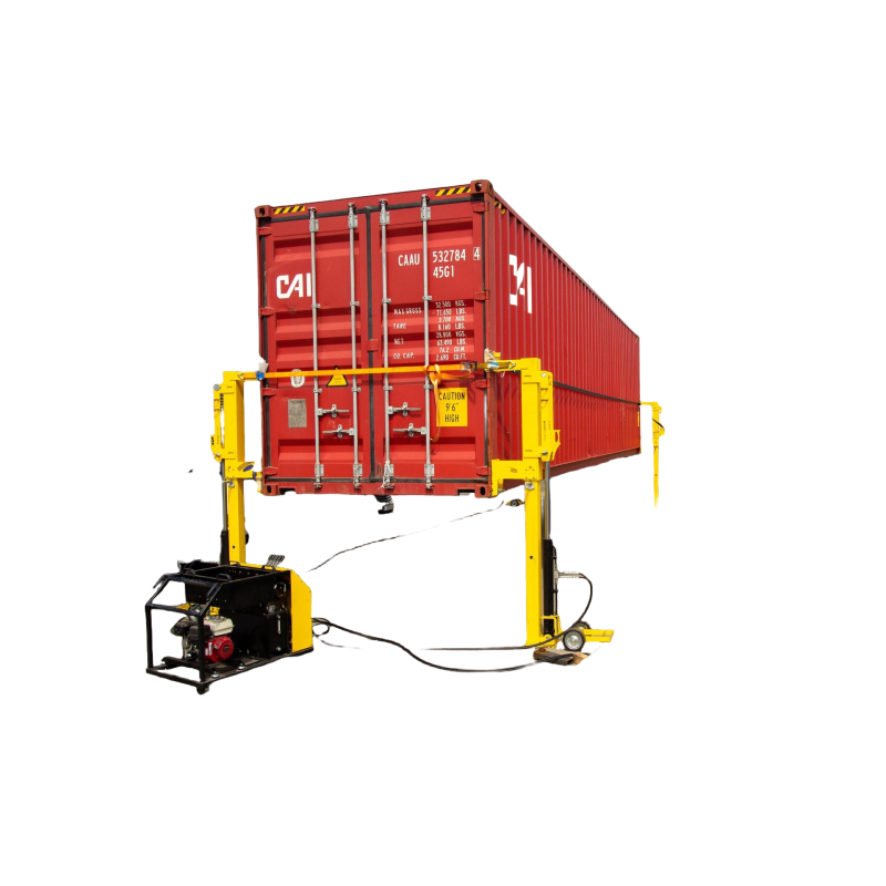 Hydraulic Cylinder Marine Container Lifting Equipment Jacks for Loading ...