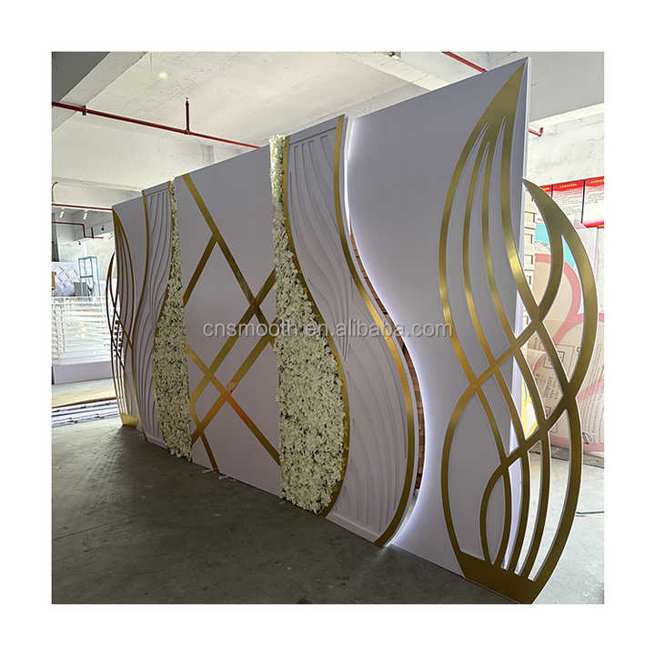 Hot Selling Luxury Wedding Stage Decoration Arch Backdrop With Flowers ...