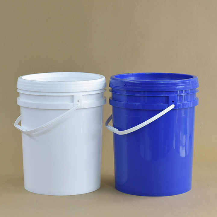 25L Plastic Bucket With Lid And Handle Home Garden Water Storage ...