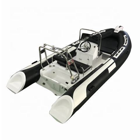 18ft RHIB560 Double Deep V Hull Aluminum Rib PVC/Hypalon/Orca ...