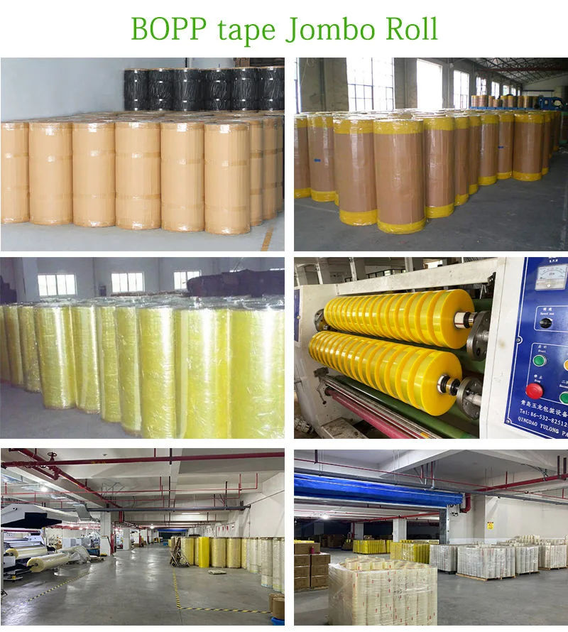 Factory Direct White Adhesive BOPP Packing Tape High Sticky Carton ...