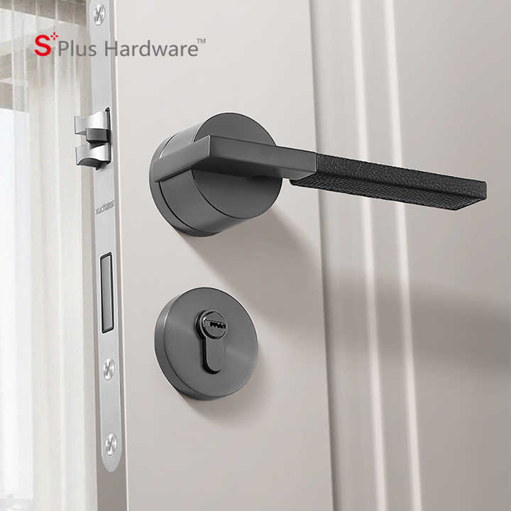 Double Colors Zinc Alloy High Security Door Lock Wooden Door Lock ...