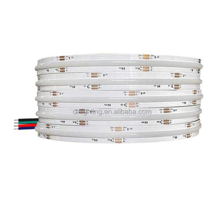 Rgb Cob Led Strip 12v 24v Cob Rgb Led Strip Light 576led/M Ip67 ...