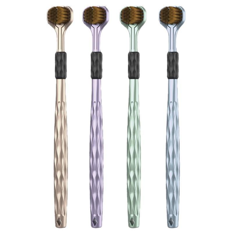 360° Clean 3D Multi-Angle Toothbrush - Deep Plaque Removal for Back ...