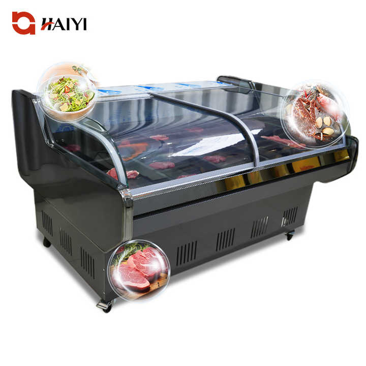 Chiller Refrigerator Meat Display Chiller Display case Refrigerator for ...