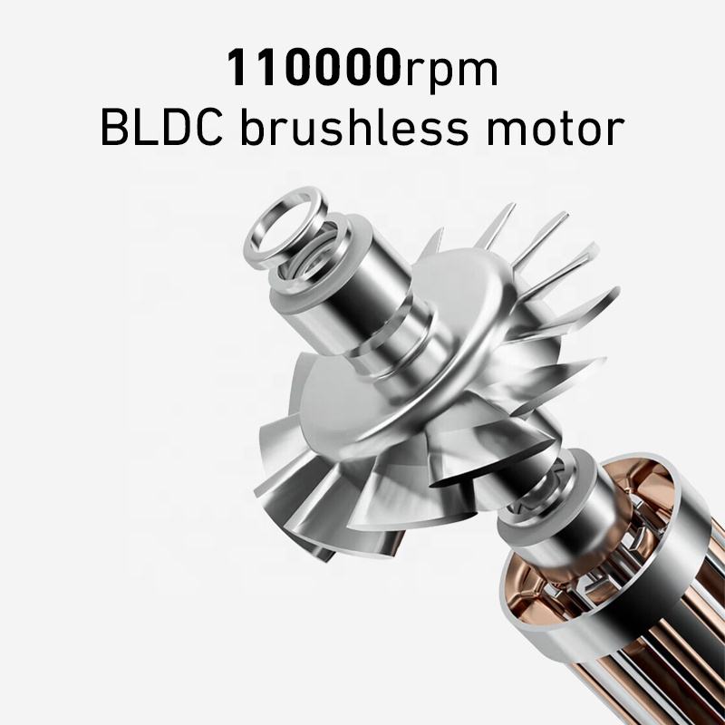 110,000 RPM High Speed Brushless Motor Ionic Hair Dryer