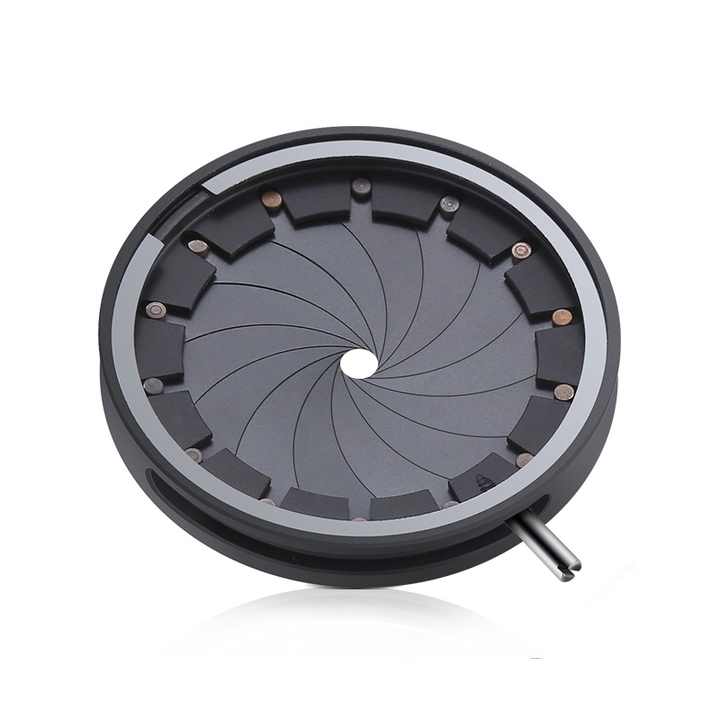 Adjustable Stainless Steel Manual Focus Iris Aperture with 14 Blades ...