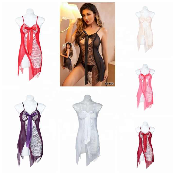 Sexy Lingerie for Valentines Day - Backless Erotic Pajamas