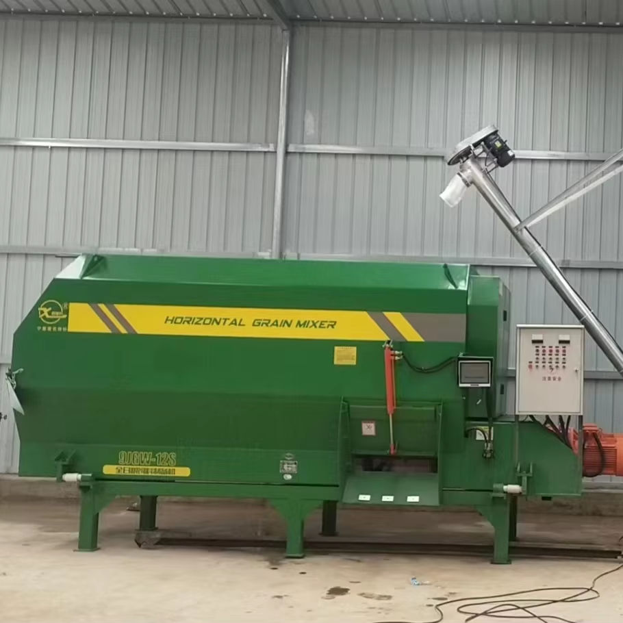 12 Cubic Meters Double Shaft TMR Mixer | High Productivity | New | Wear ...