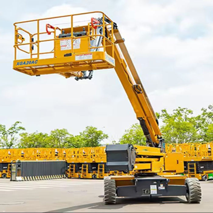 Top Brand XGA20AC Electric Articulated Boom Lift Work Platform New ...