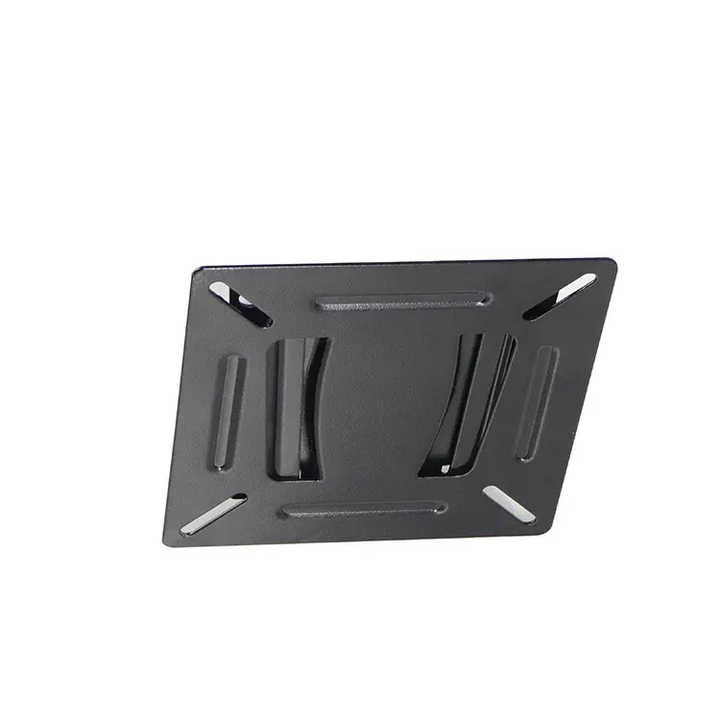 Swivel Monitor Support Removable Bracket TV Wall Mount Black Led Steel ...