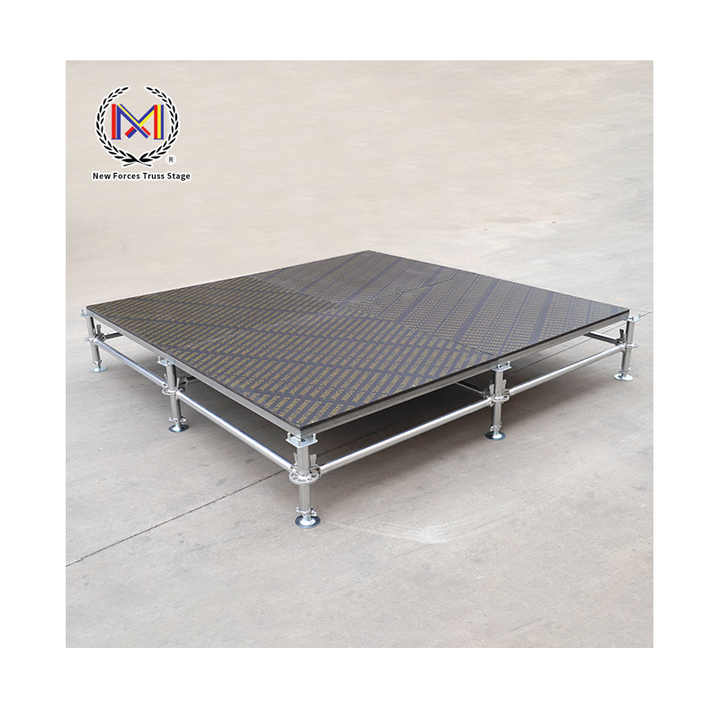 4'x8' Portable Iron Metal Stage Platform for Music Festivals Steel ...