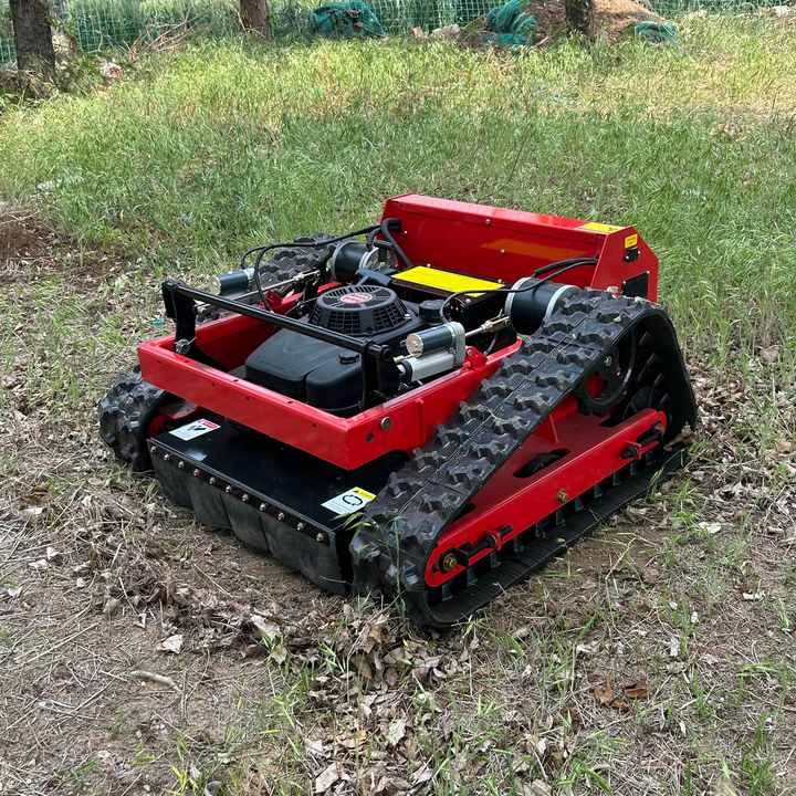 Woer Remote Control Robot Grass Cutter Crawler Remote Control 360 ...