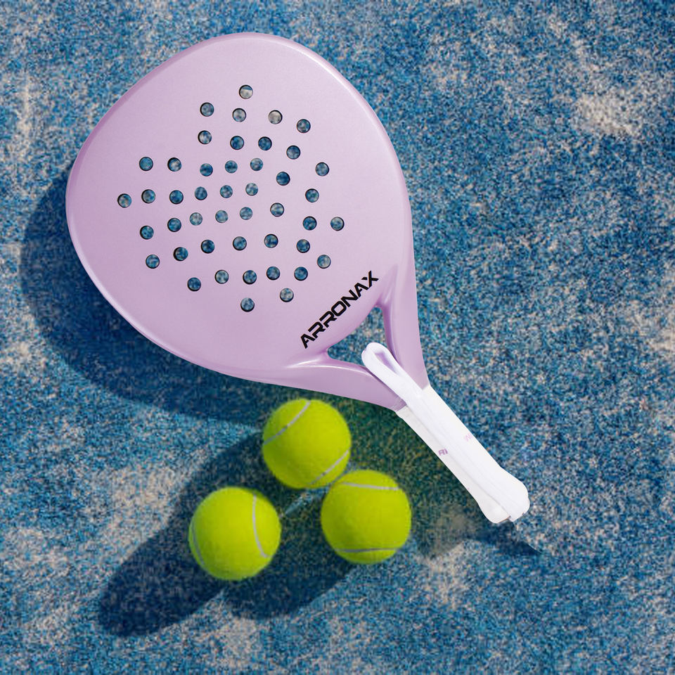 Arronax Professional Custom Padel Racket High-Quality EVA Core PU Grip ...