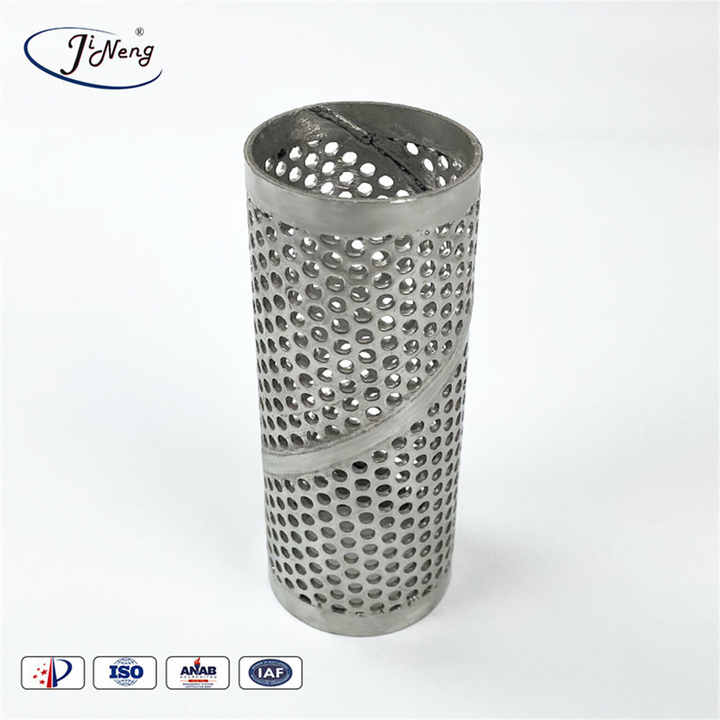 stainless steel perforated cylindrical tubes Metal perforated tube ...