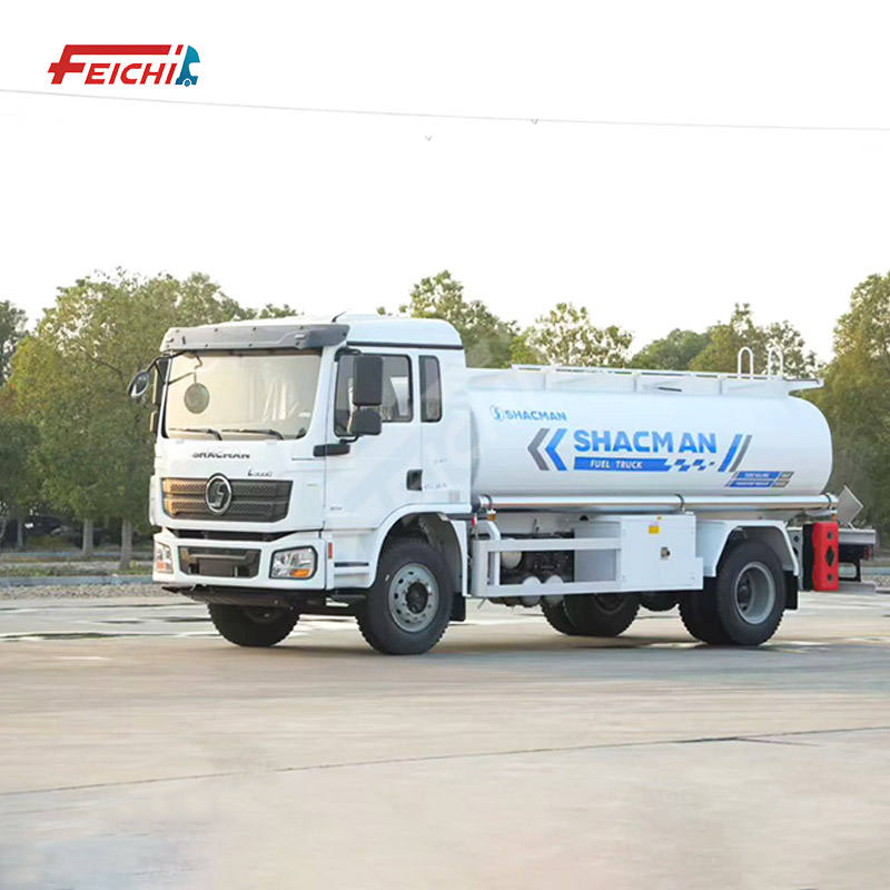 Shacman Truck Carbon Steel 4x2 Oil Gasoline Diesel Tanker Delivery Fuel ...