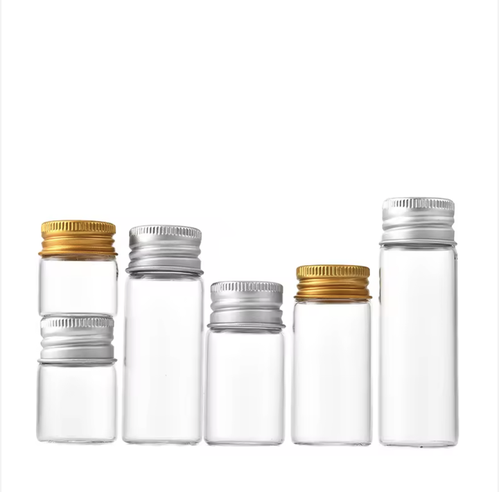 Clear Tubular Glass Vial Storage Sample Liquid Bottle 5ml 8ml 10ml 15ml 20ml 25ml 30ml ...