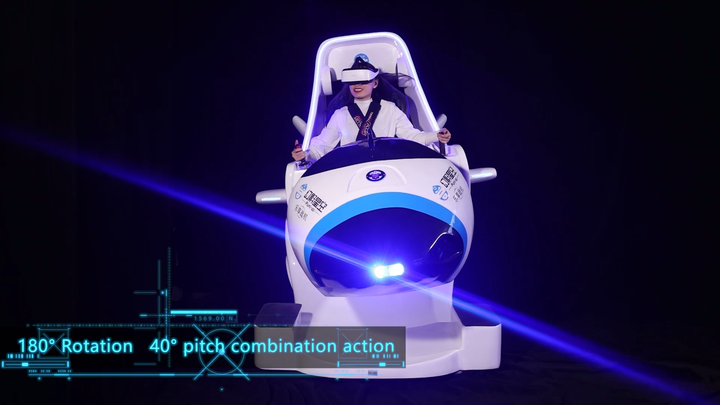 360 4D Vr Motion Flight Degree Birdly Virtual Reality Simulator Station ...