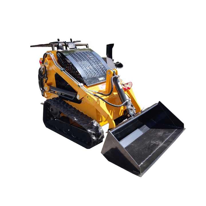 Walk Behind Crawler Mini Skid Steer Loader for Sale High Quality Wheel ...