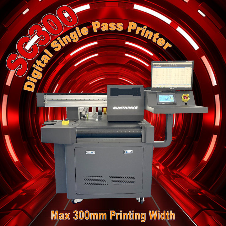 Sunthinks 1200dpi A3 Digital Single Pass Paper Cups Pizza Boxes Small ...