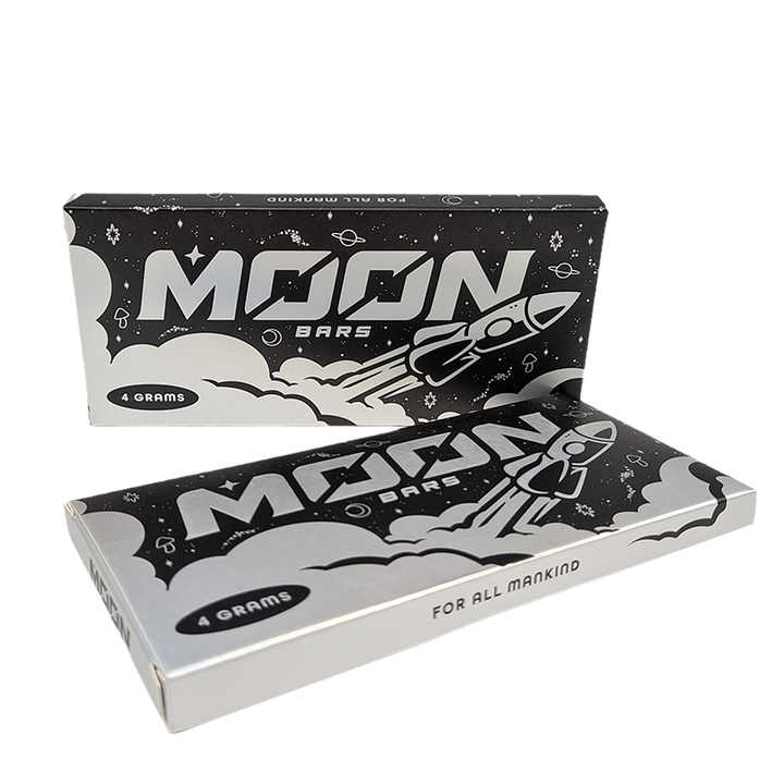 High Quality Chocolate Bar Box - Matt Surface Silver Stamping