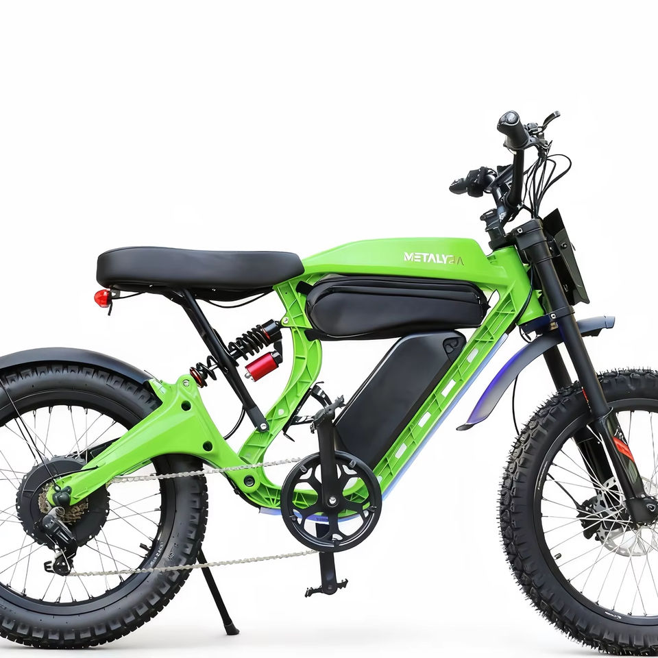 RUSH Electric Bike 1200Wh Lithium Battery 2000W Motor 60 Miles Range ...