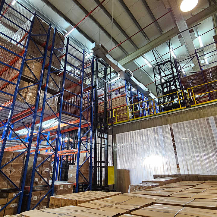Jrackinig Mezzanine Floor Rack System For Multi-level Storage With ...