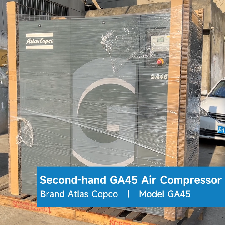 Atlas Copco 45kw GA30 Used Second Hand Compresor Industrial Screw air ...