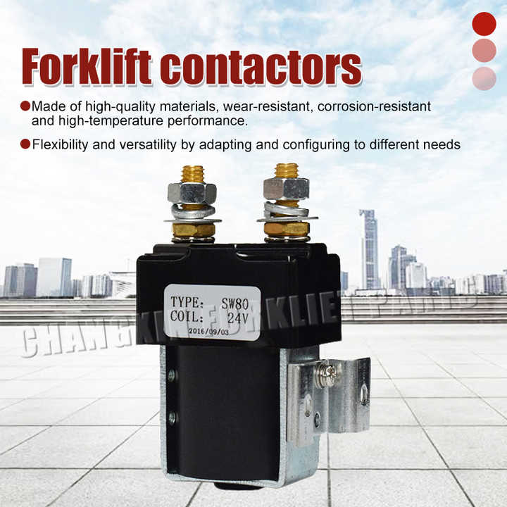 24v 150A Forklift Spare Parts Pump Contactor for MAHLE ARD1353