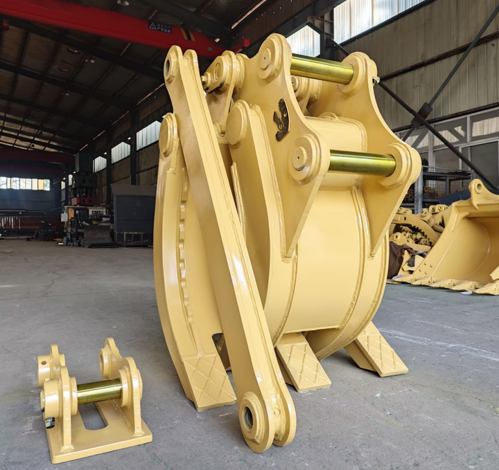 RSBM Excavator Manual Grapple Heavy Duty Log Wooden Excavator Grapple ...