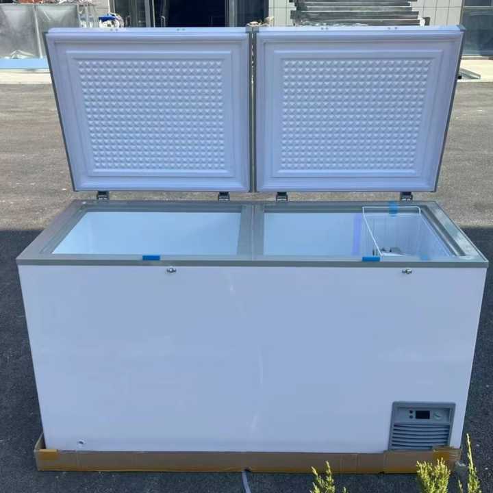 418L Double Door Supermarket Fridge - Efficient & Reliable