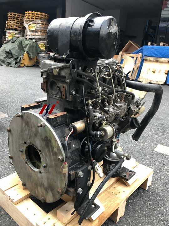 Genuine 3LD1 Excavator Diesel Engine 3LD1 Engine Assembly Used 70% New ...