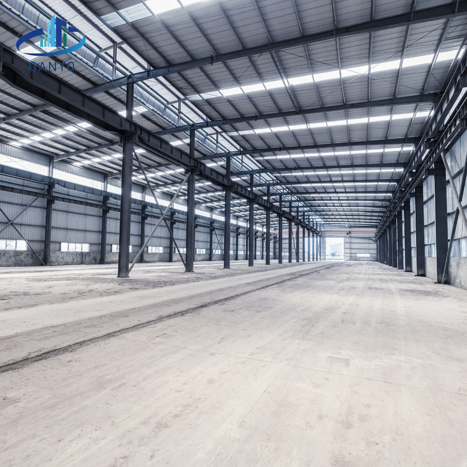 Heavy Duty Steel Workshop - High Roof Steel Building for Machinery and ...
