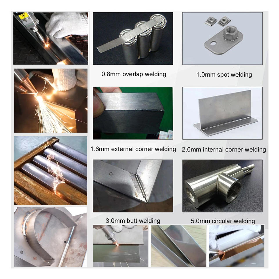 Handheld 1500W Fiber Laser Welder Cleaner with Stable Water Cooling ...