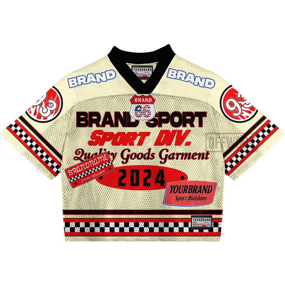 Custom Premium Oversize Boxy Retro Soccer Jersey Print on Demand