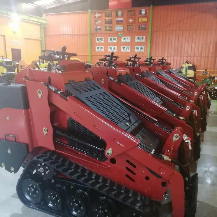 Qualified Compact Small Earth-moving Machine Mini Skid Steer Loader for ...