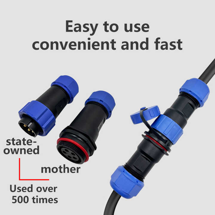 Xilian M21 Circular Automotive Waterproof Power Connector Male Female ...