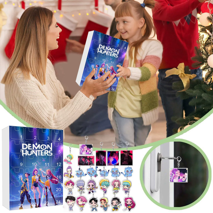 Kpop Demon Hunting Girl Group Christmas Advent Calendar Blind Box ...