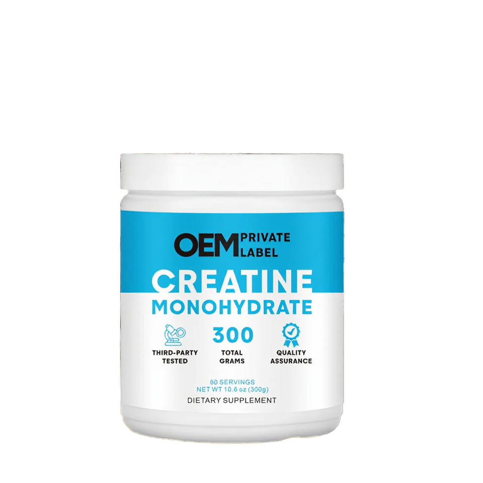 OEM Label 500G Unflavored Pure 200 Mesh 99% Creatine Monohydrate Powder ...