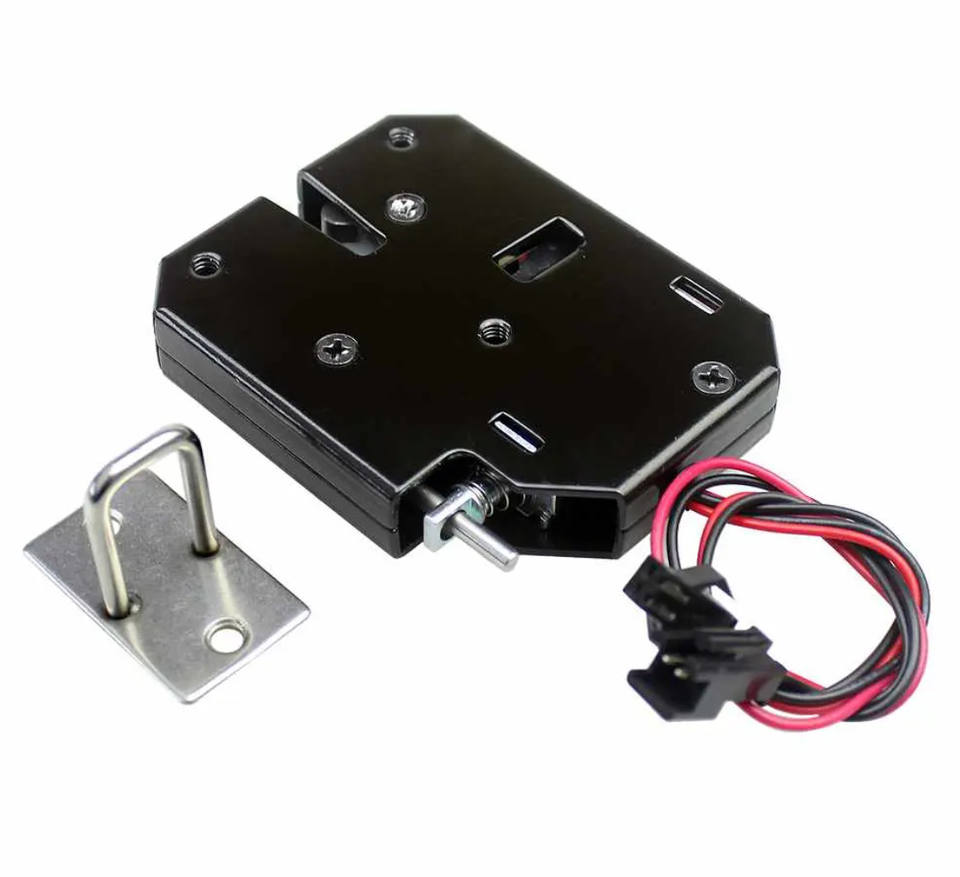 Heavy-Duty 12V Electric Solenoid Lock Waterproof Fingerprint+Password ...