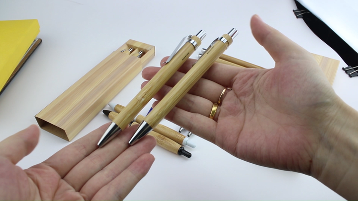 Wholesale Promotional Cheap Environmental Eco Friendly Bamboo Pen with Logo