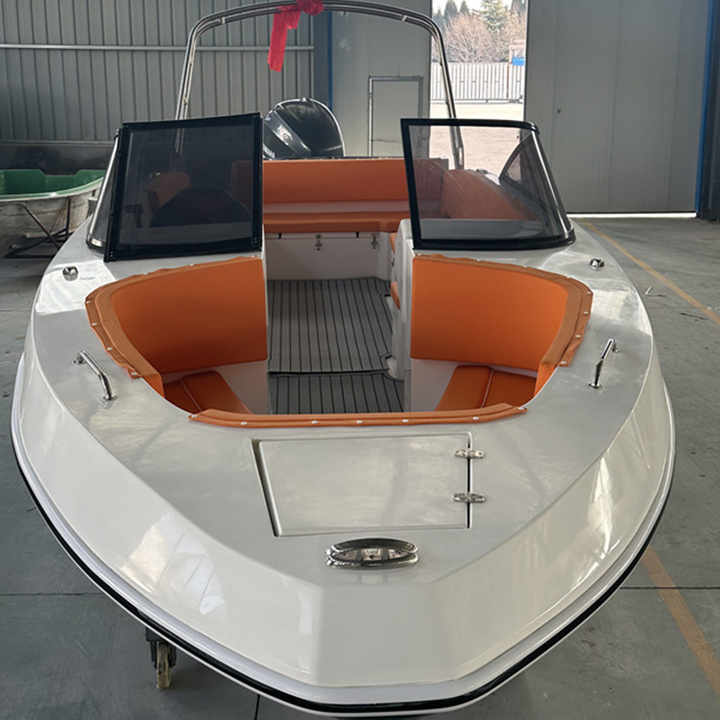 12-person Fiberglass Racing Boat for Sale - Perfect for Fishing