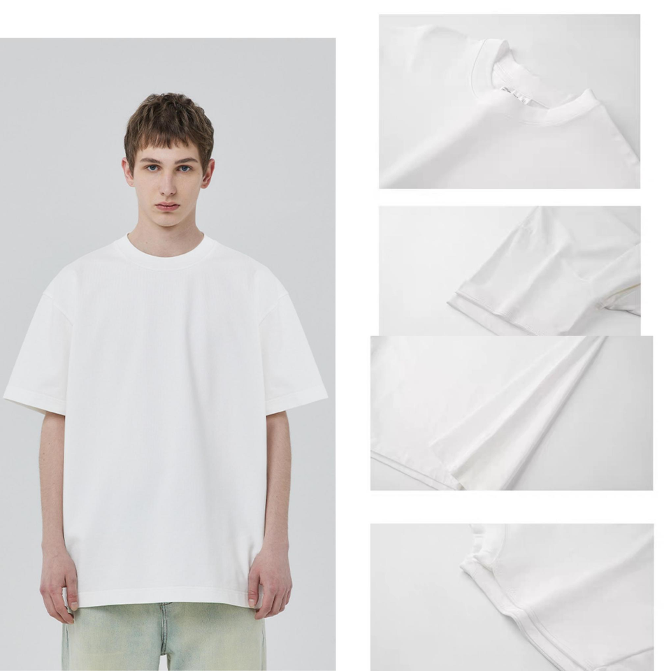 FLN 2026 High Quality 100% Cotton Formal Oversized 230 Grams Silk ...