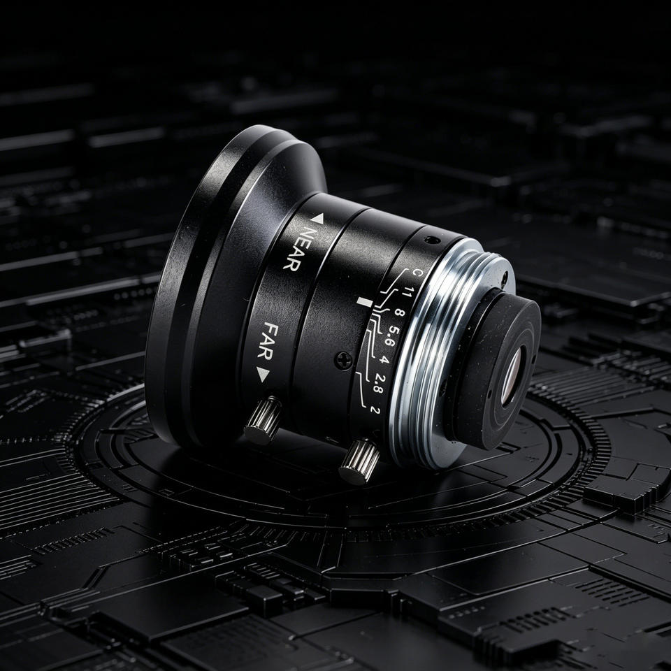 4mm 1/1.8" C Mount Fixed Focal Length Industrial Lens Manual Iris ...