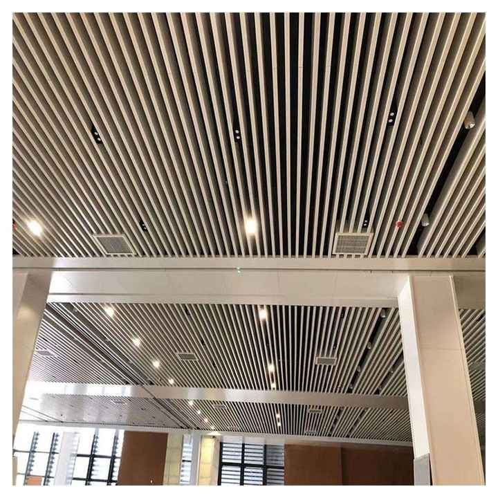 Prima Modern Mall Hall Supermarket Aluminum Grid Ceilings Open Cell ...