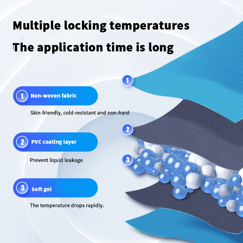 Guanyin Adjustable Multi-Use Hot/Cold Gel Pack 35x27cm 850g Body Pain ...