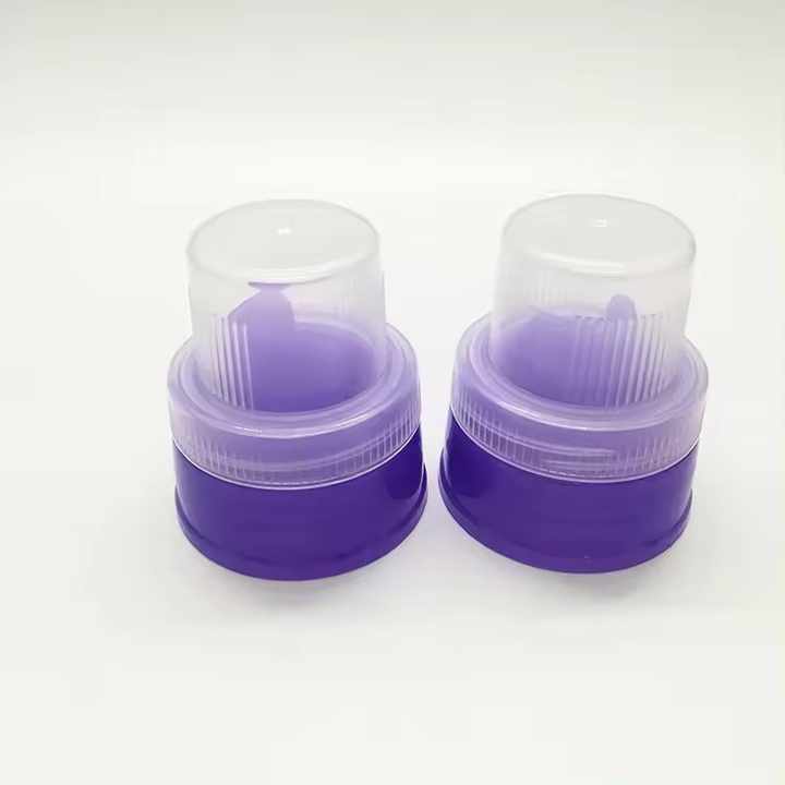 45mm Purple PP Plastic Laundry Detergent Measuring Cap with Cup ...