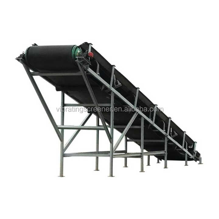 Belt Conveyor for Moving Gravel, Dirt, Sand, Rock, and Mud