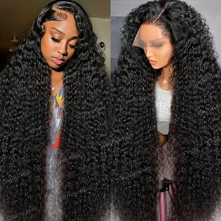Wholesale Cuticle Aligned Raw Burmese Curly Wig 13x6 Full Frontal hd ...